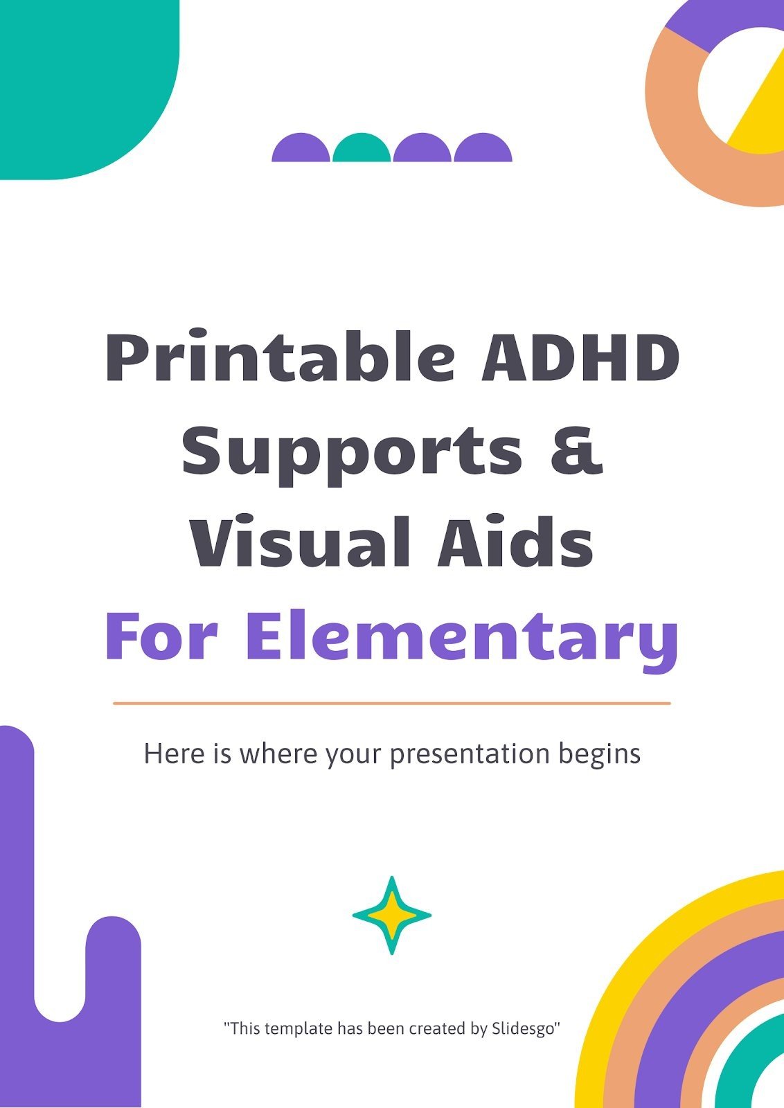 Printable ADHD Supports & Visual Aids for Elementary