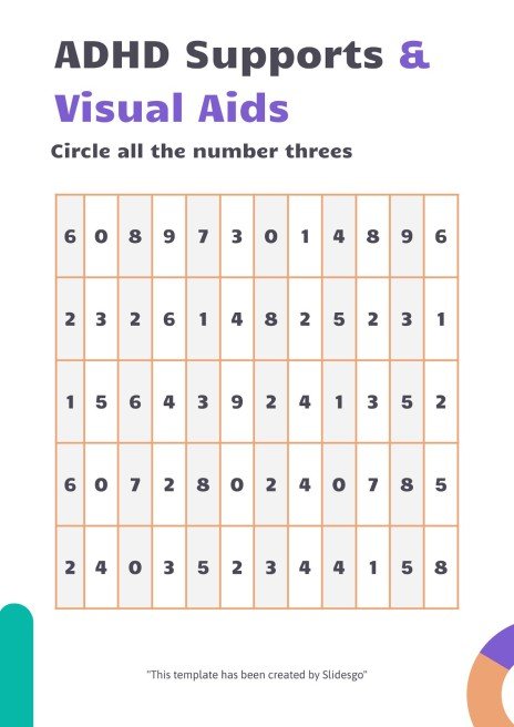 Printable ADHD Supports & Visual Aids for Elementary