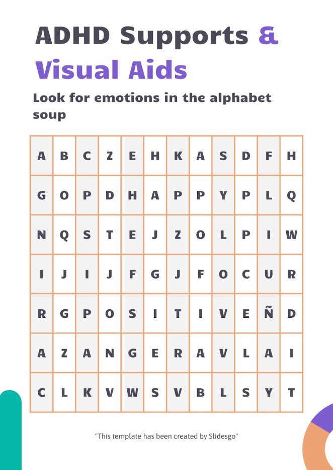 Printable ADHD Supports & Visual Aids for Elementary