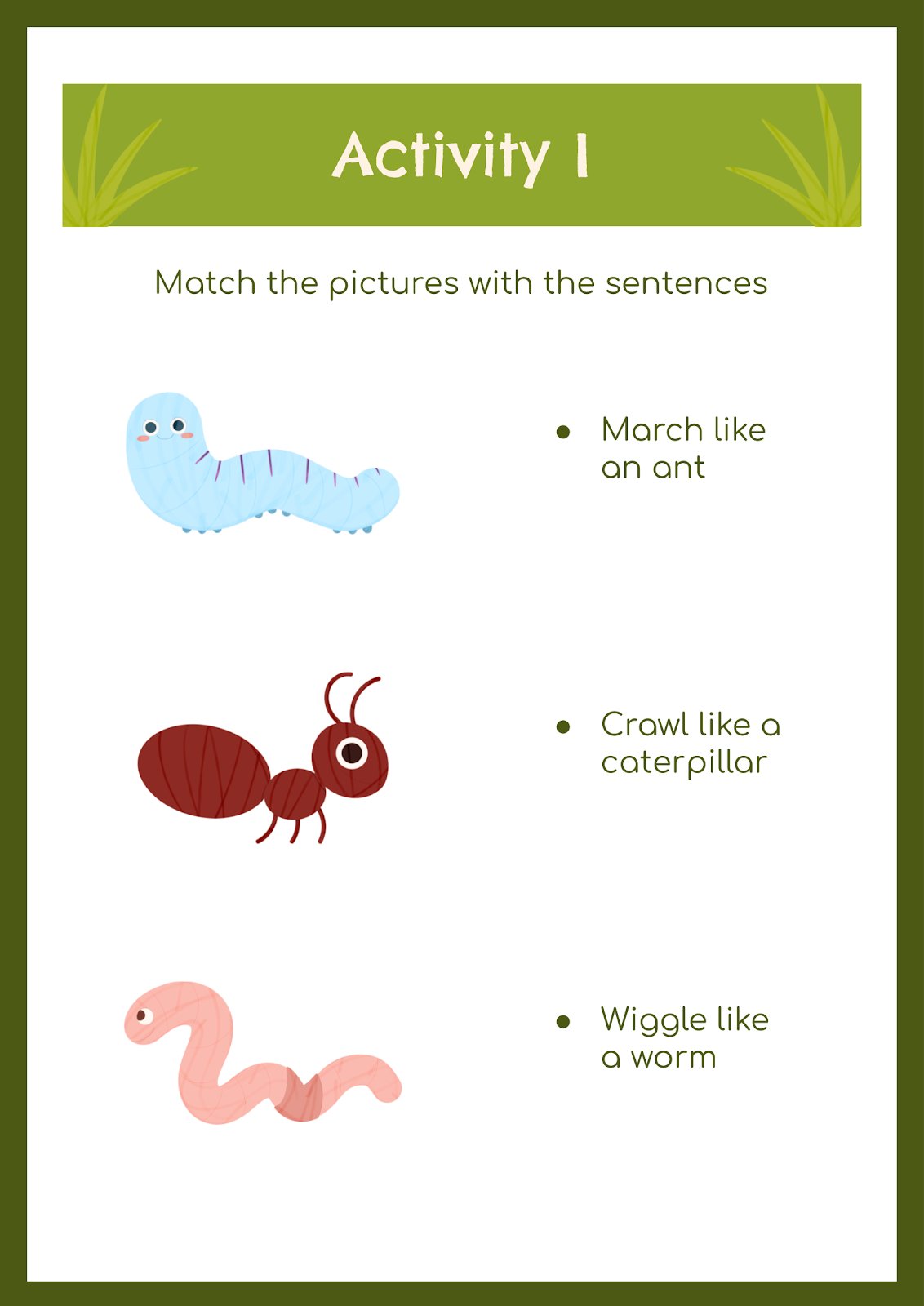 Printable Bug Identification Cards & Activities | Google Slides