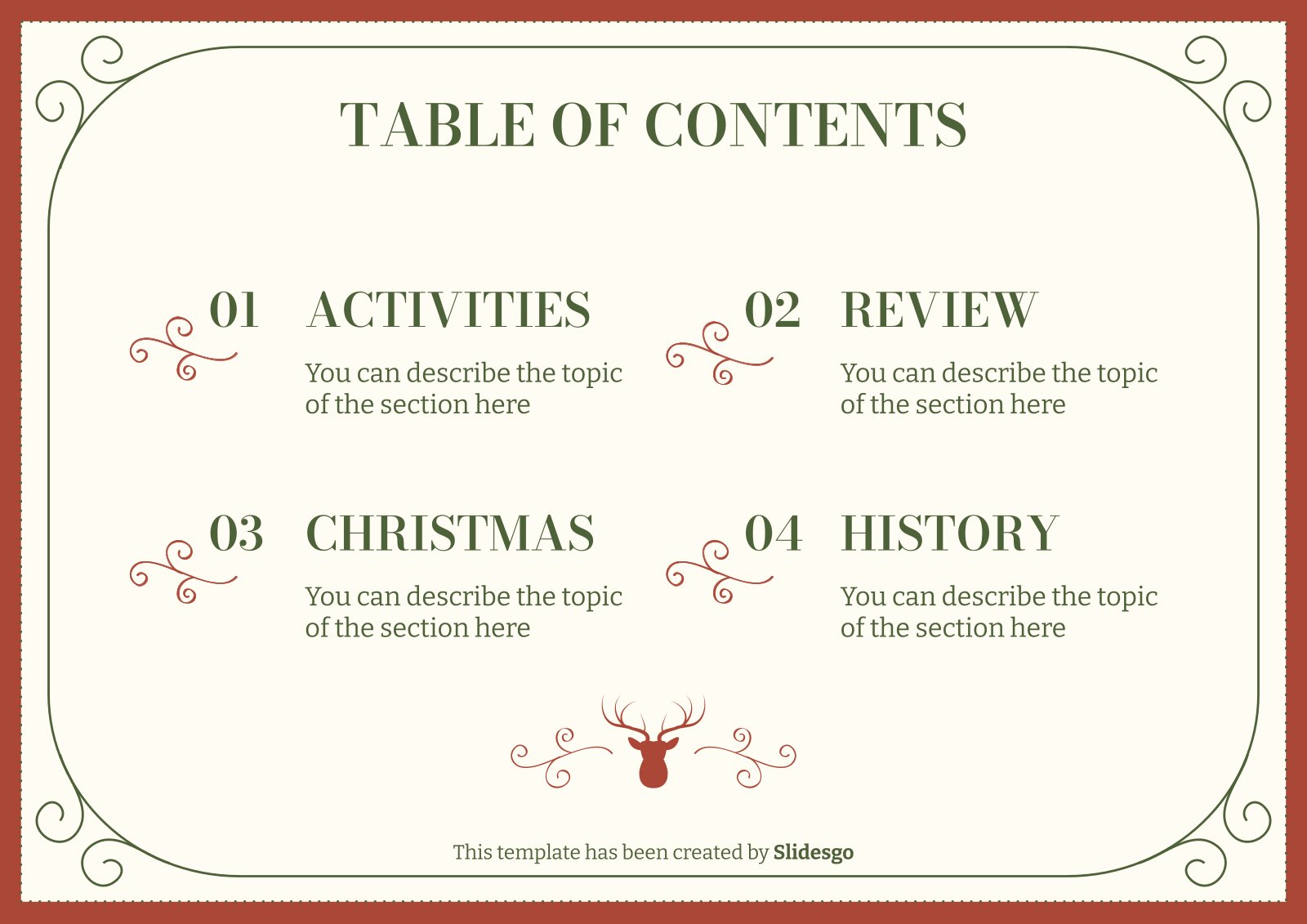 Printable Christmas Card Day Activities for High School