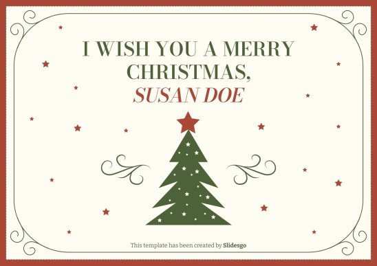 Printable Christmas Card Day Activities for High School