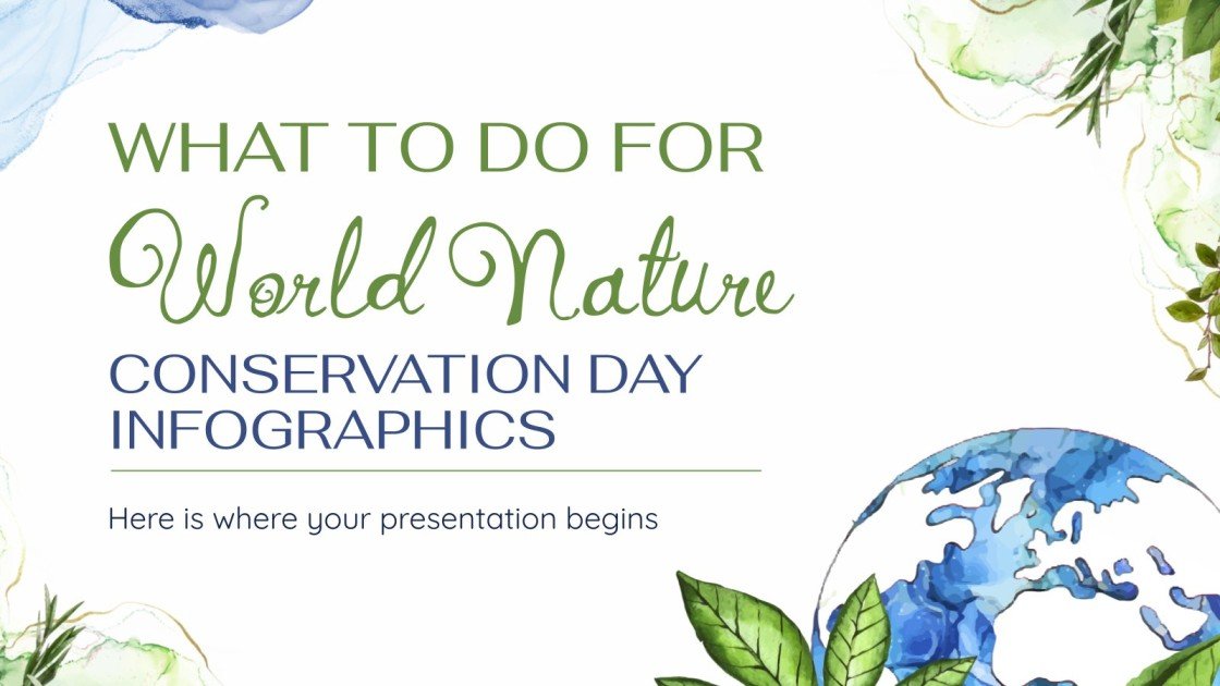 What To Do For World Nature Conservation Day Infographics