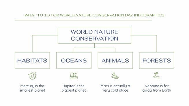 What To Do For World Nature Conservation Day Infographics