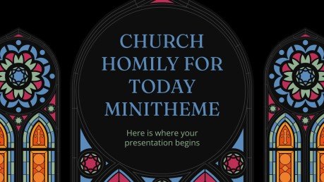 Free Church-related Google Slides and PPT Templates