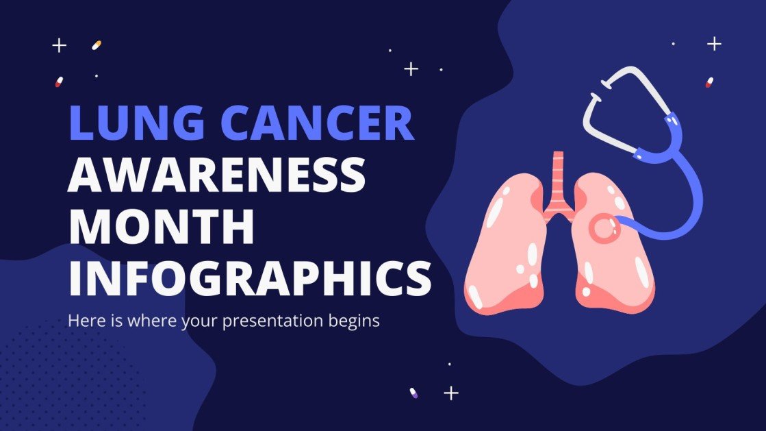 Lung Cancer Awareness Month Infographics | Google Slides