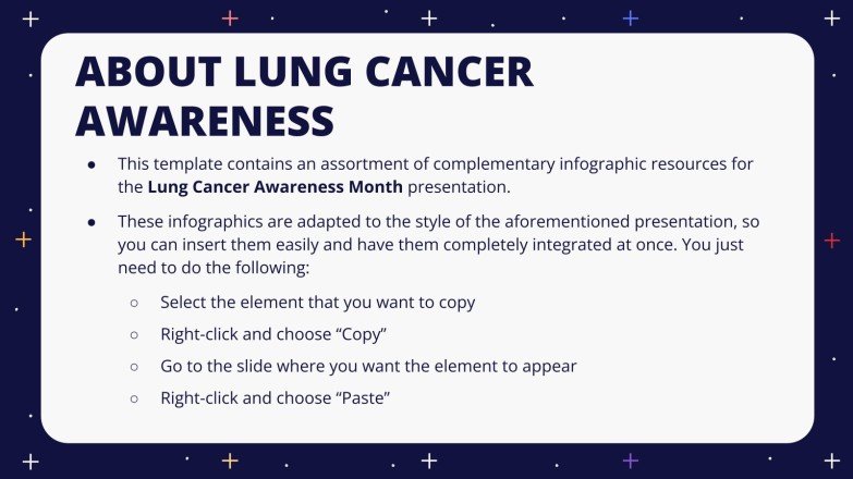 Lung Cancer Awareness Month Infographics | Google Slides