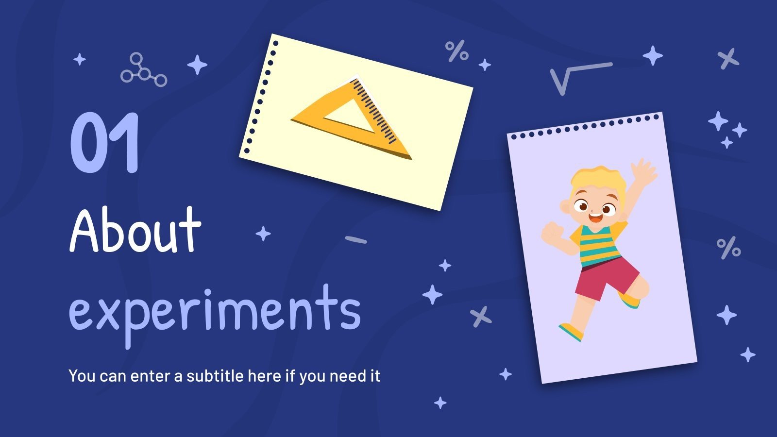 Experimentos científicos para niños | Google Slides y PPT