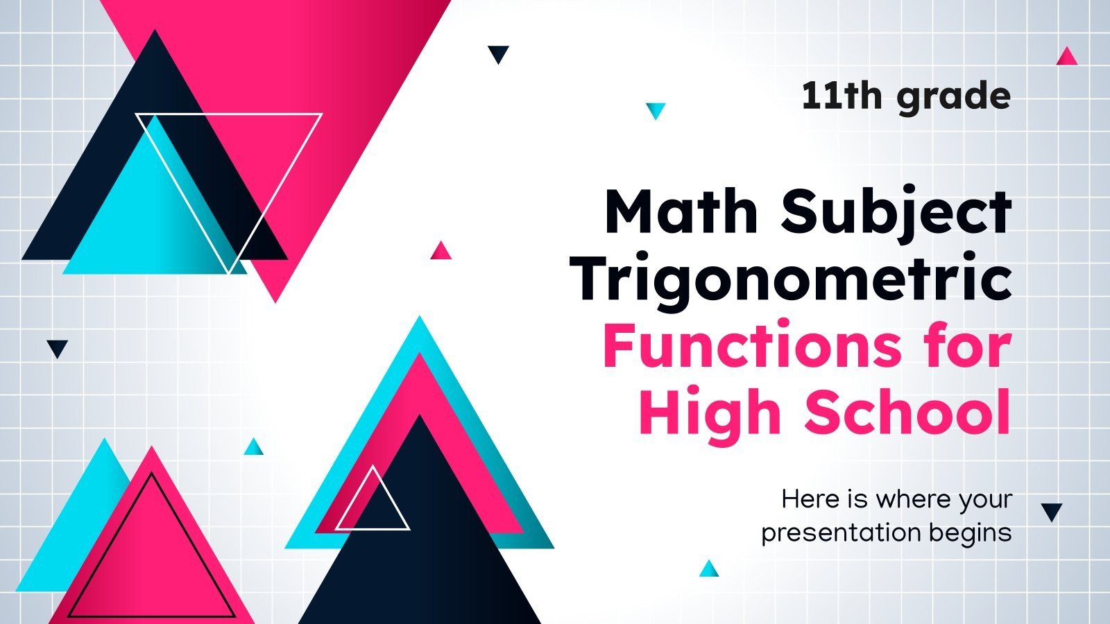 Math: Trigonometric Functions | Google Slides & PowerPoint