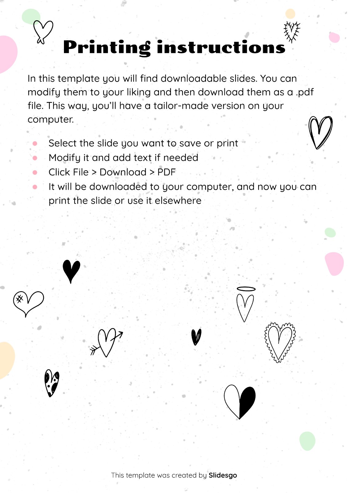 Activités imprimables pour Saint-Valentin | Google Slides