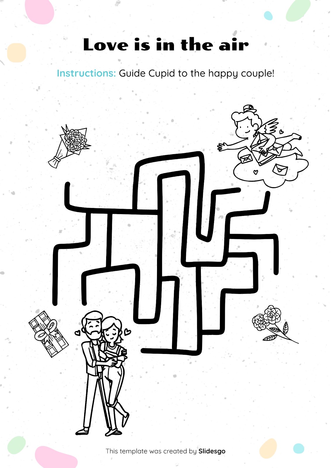 Atividades imprimíveis para o Dia de São Valentim