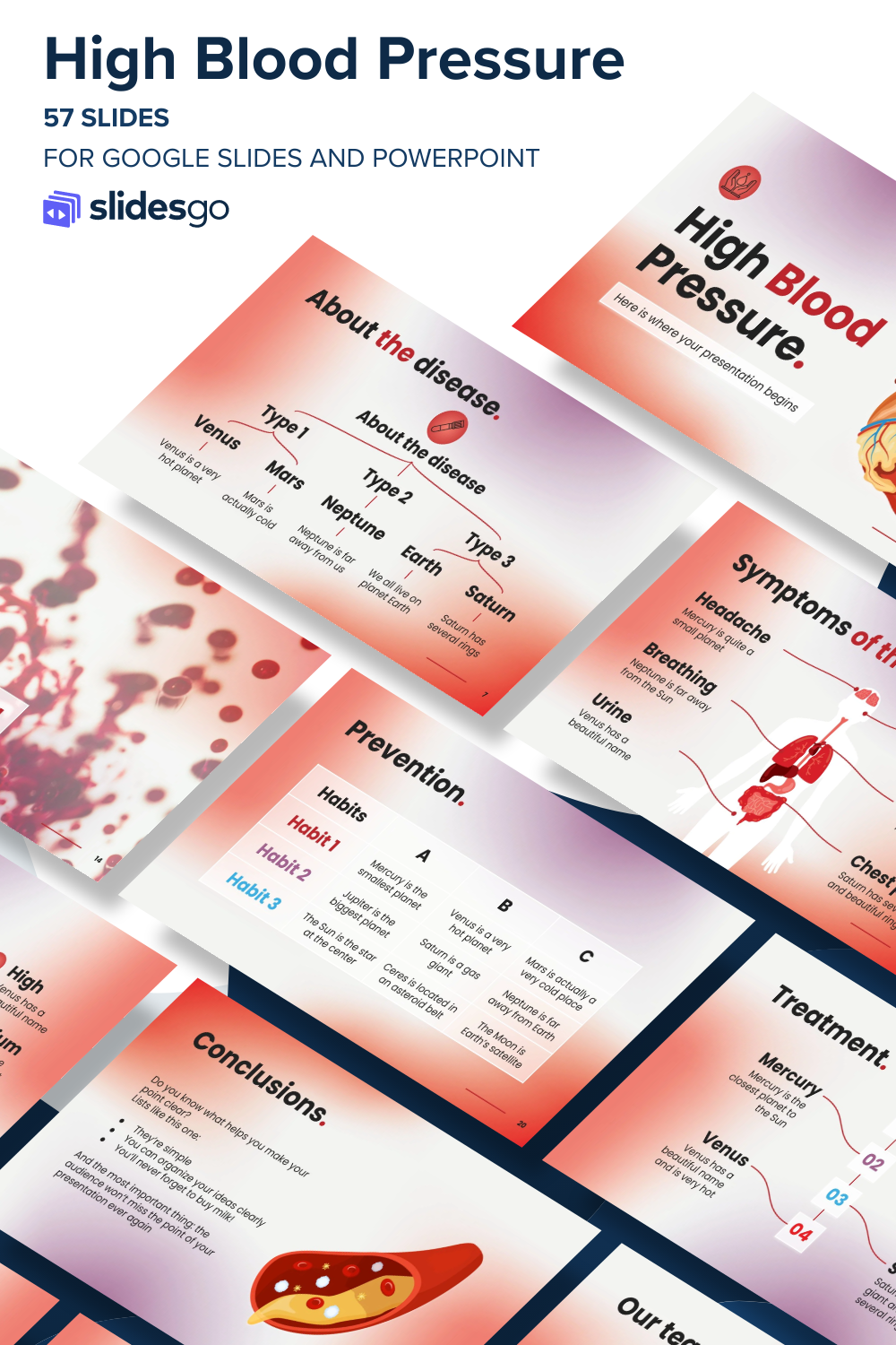 High Blood Pressure | Google Slides & PowerPoint