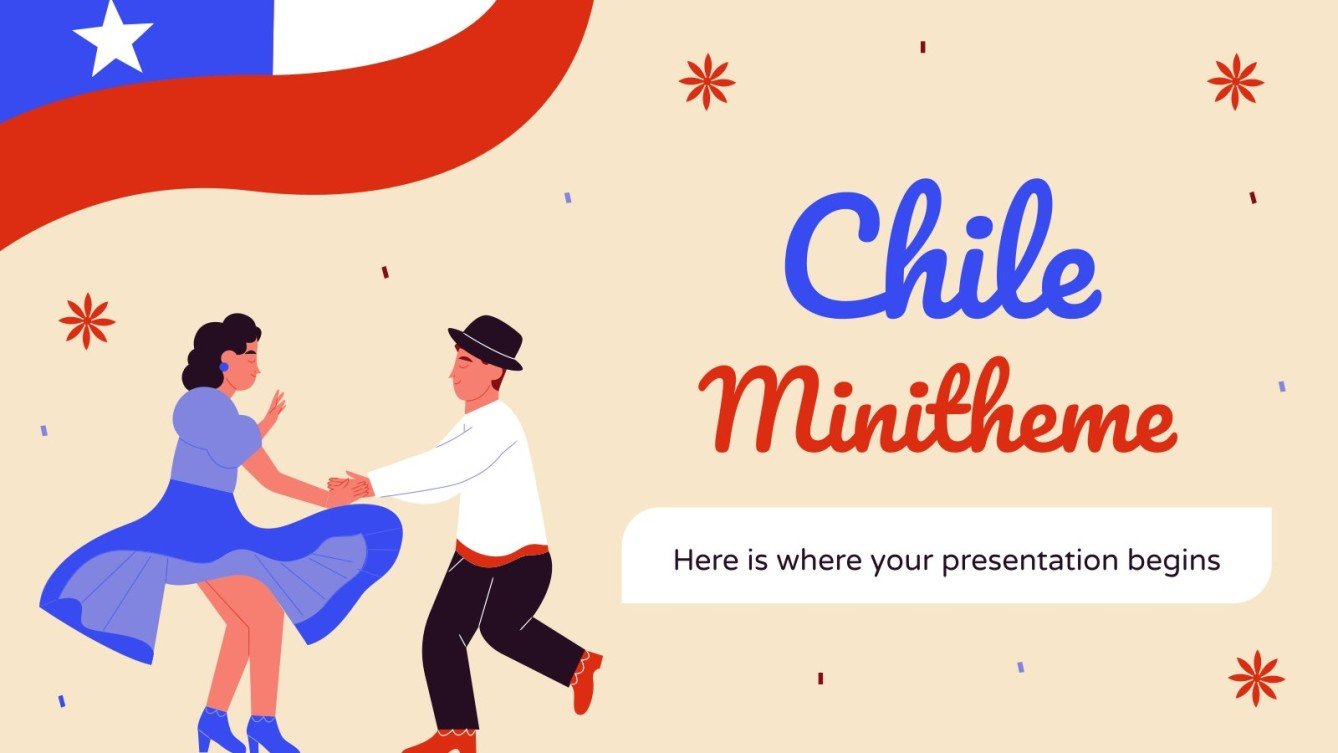 Plantillas gratis sobre Chile para Google Slides y PowerPoint