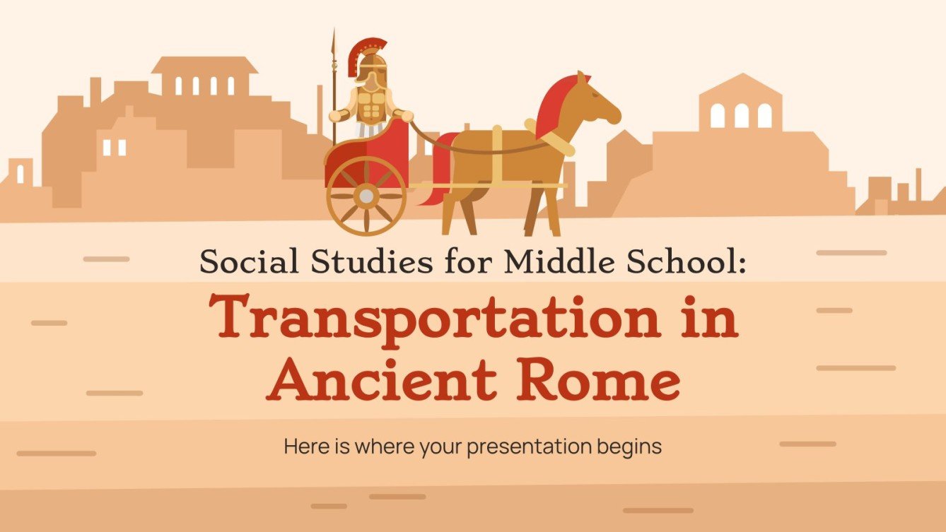 Transportation in Ancient Rome | Google Slides & PPT