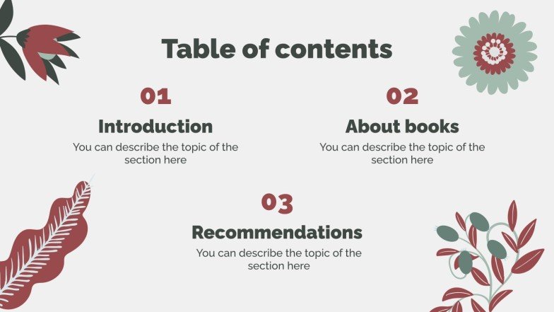 Book Recommendations | Google Slides & PowerPoint