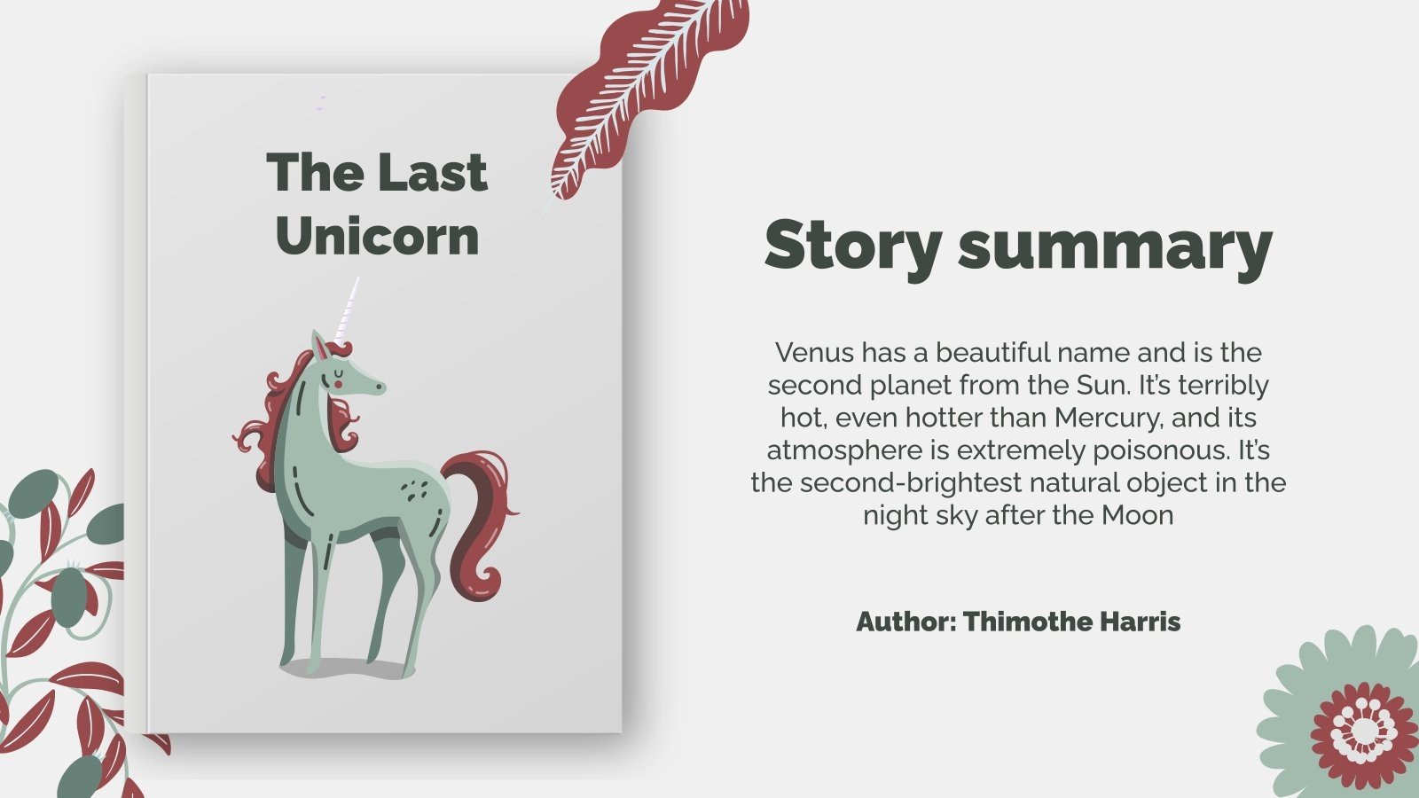 Book Recommendations | Google Slides & PowerPoint