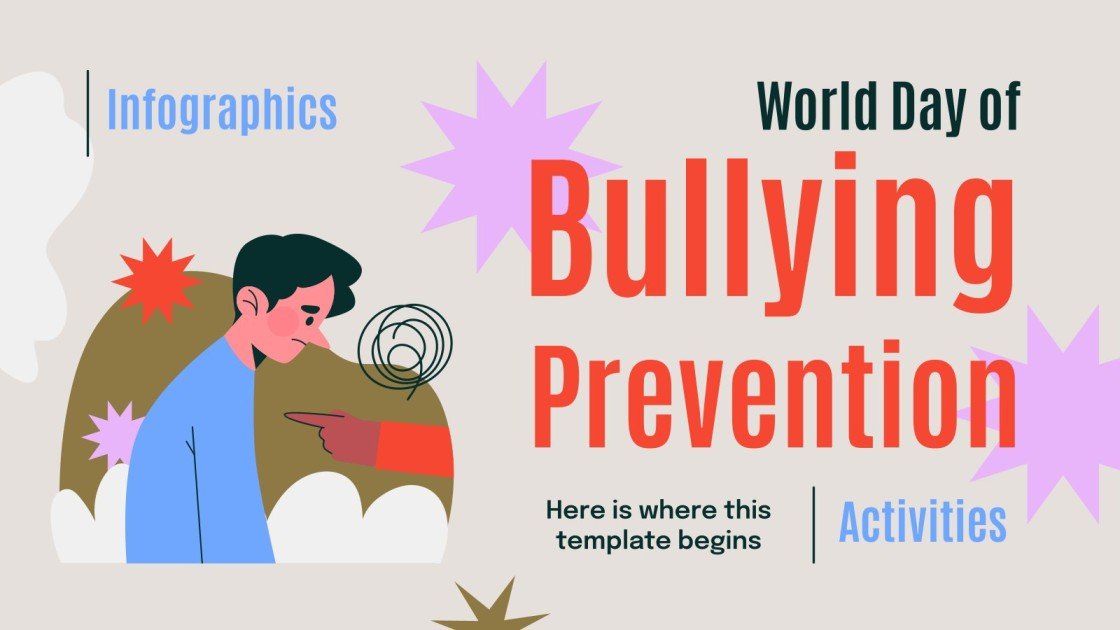 World Day of Bullying Prevention Activities Infographics