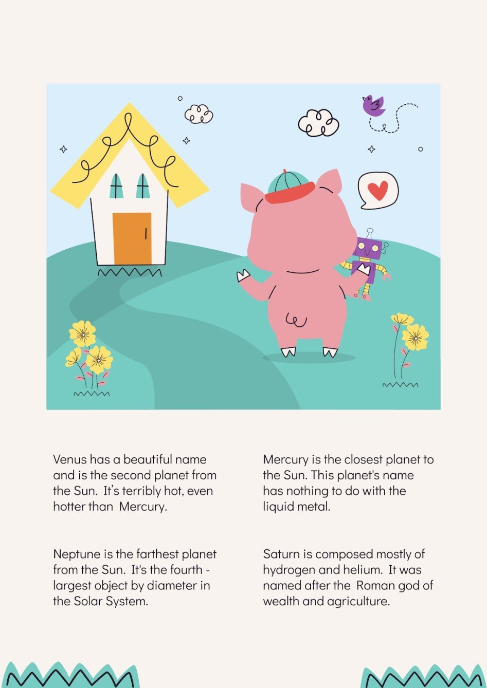 Three Little Pigs Storybook | Google Slides & PowerPoint