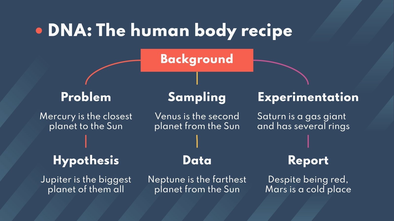 DNA: The Human Body Recipe Infographics | Google Slides