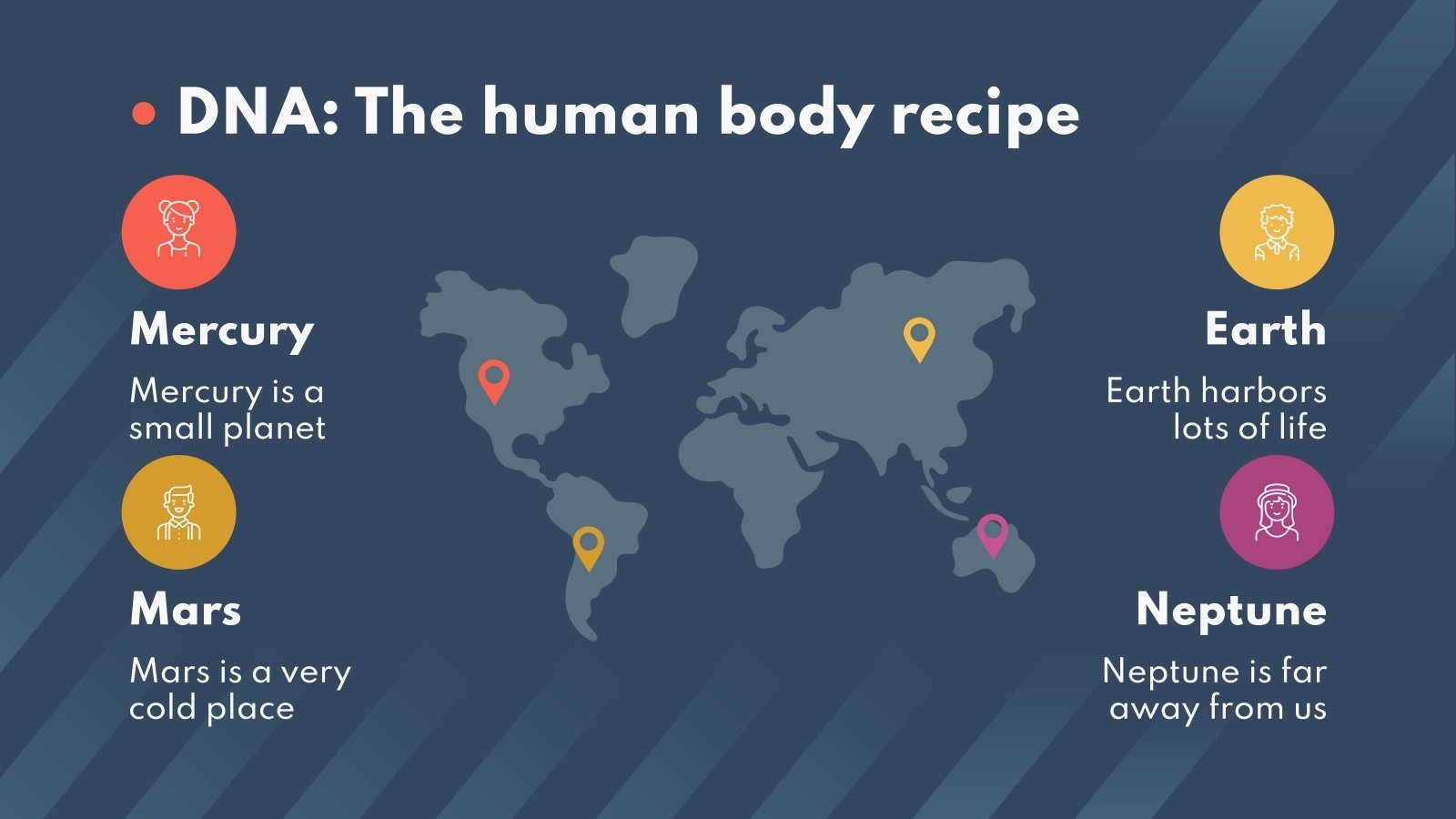 DNA: The Human Body Recipe Infographics | Google Slides
