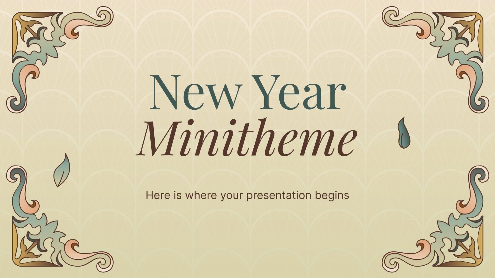 New Year Minitheme | Google Slides & PowerPoint template