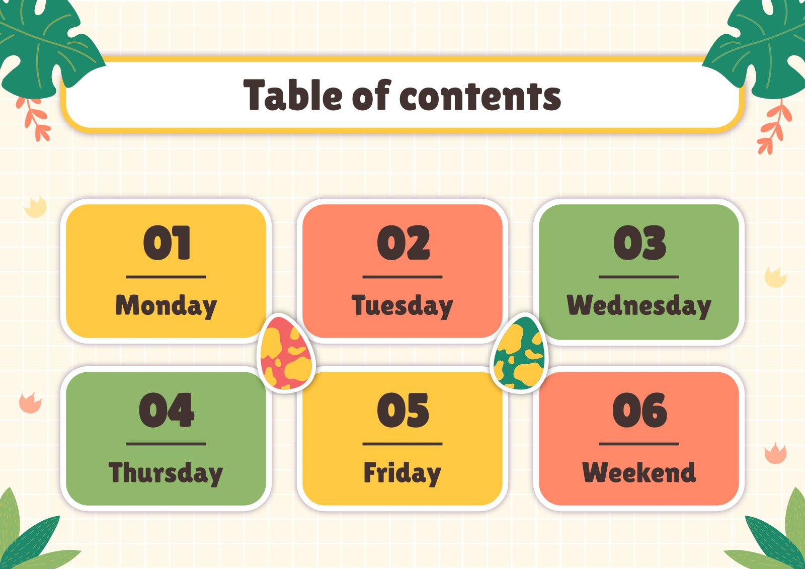 Dinosaur Weekly Planner for Elementary | Google Slides & PPT