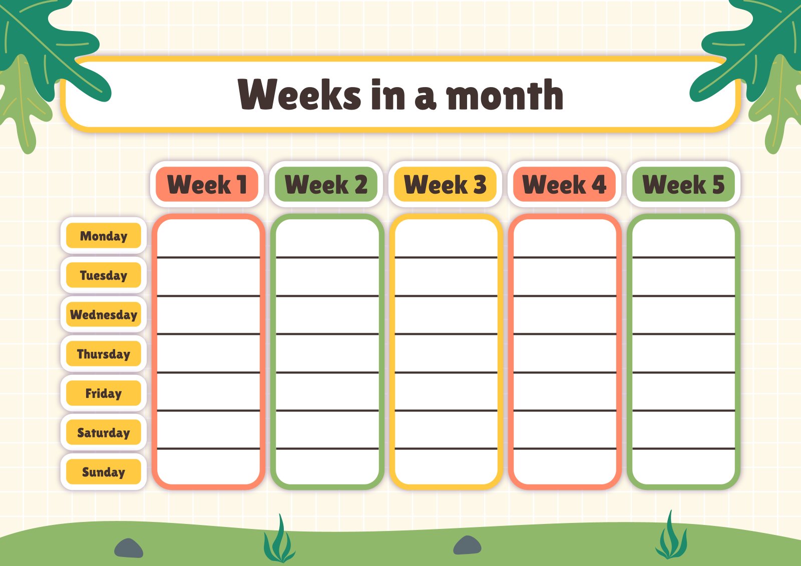 Dinosaur Weekly Planner for Elementary | Google Slides & PPT