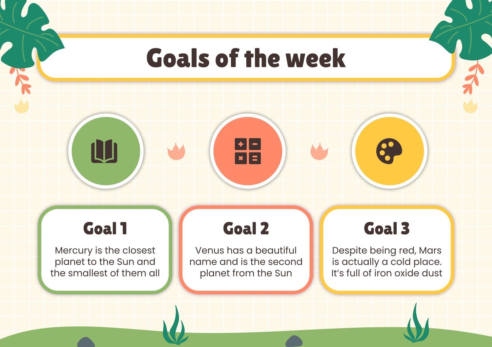 Dinosaur Weekly Planner for Elementary | Google Slides & PPT