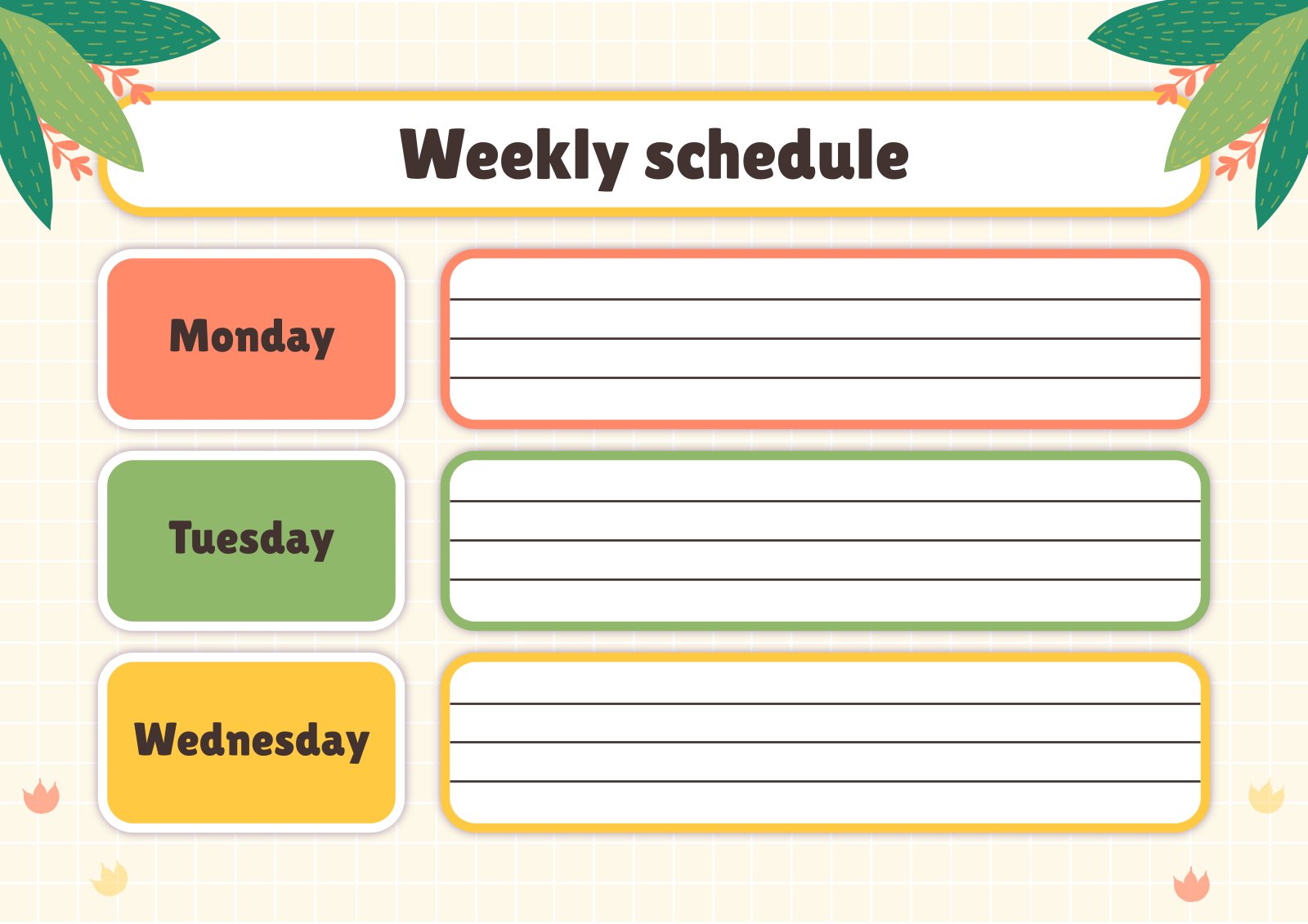 Dinosaur Weekly Planner for Elementary | Google Slides & PPT