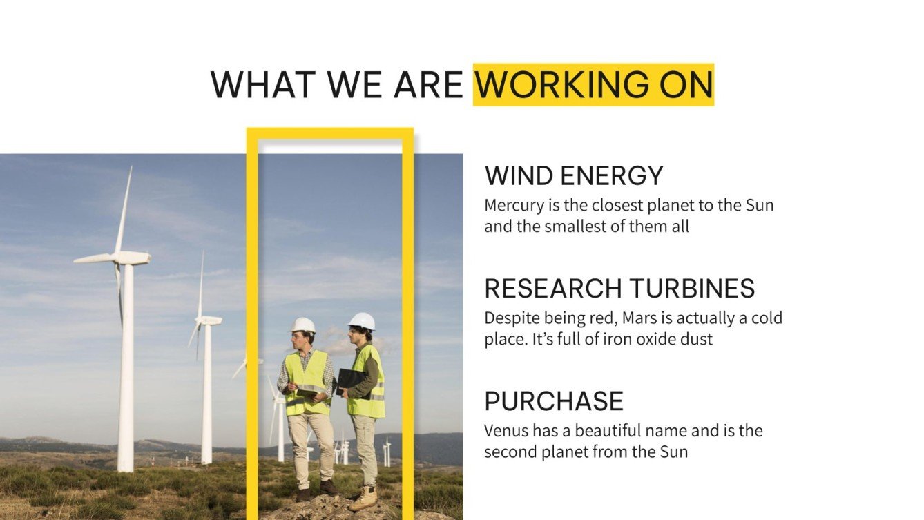 Wind Energy Implementation Project Proposal | Google Slides