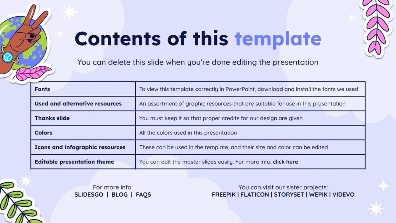 Universal Hour of Peace | Google Slides and PowerPoint