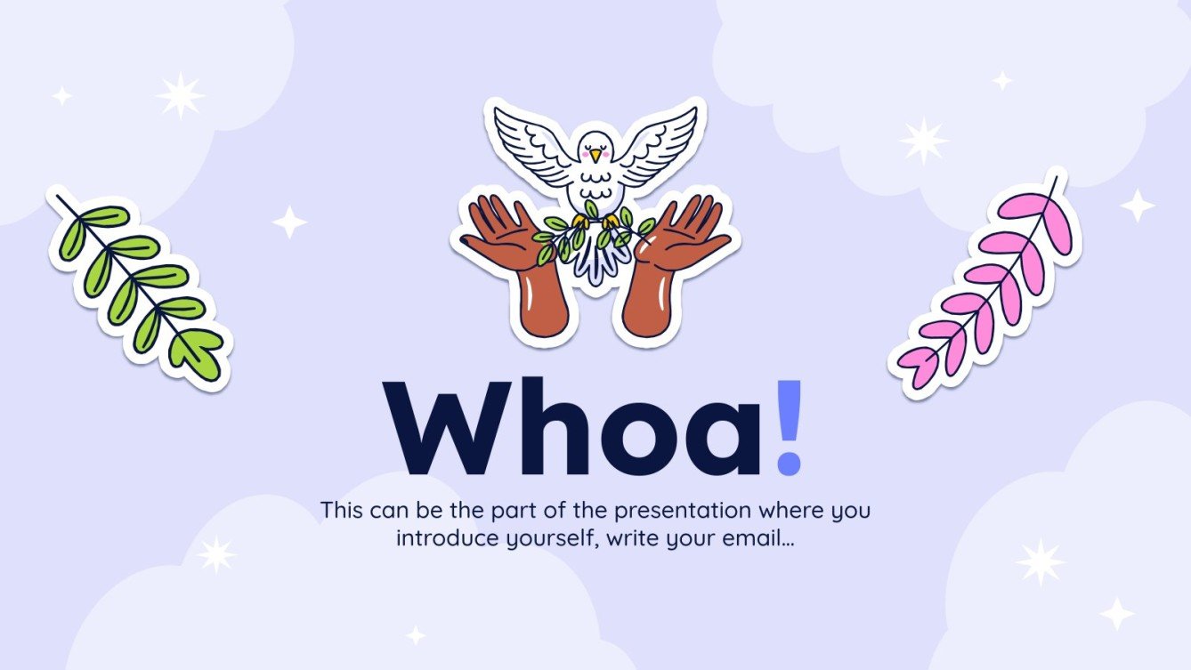 Universal Hour of Peace | Google Slides and PowerPoint