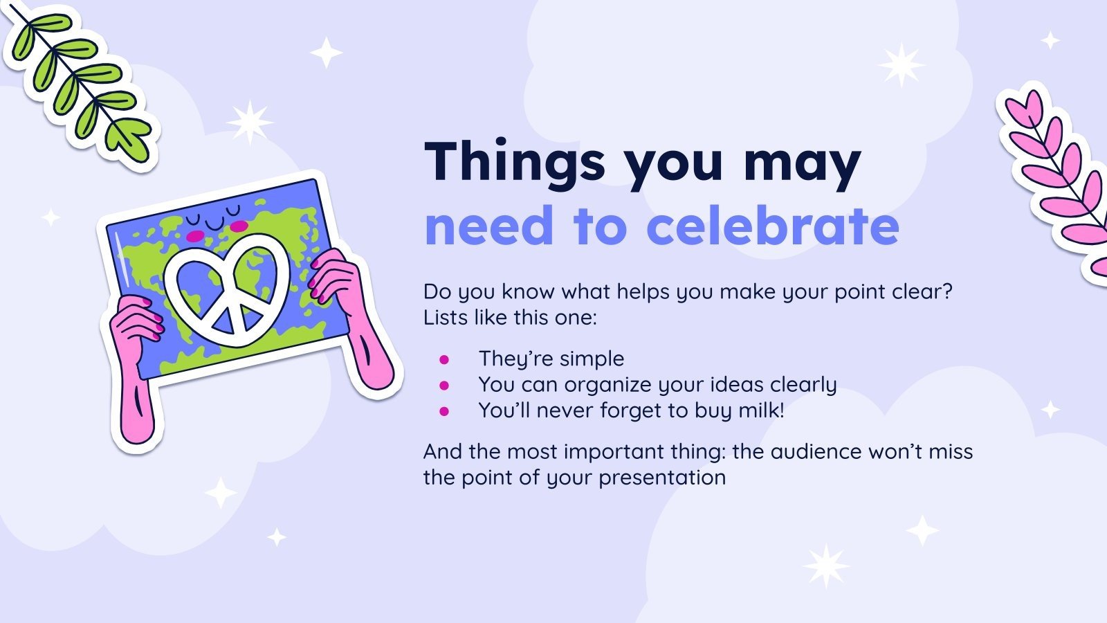 Universal Hour of Peace | Google Slides and PowerPoint