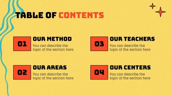 Fashion Merchandising School Center | Google Slides & PPT