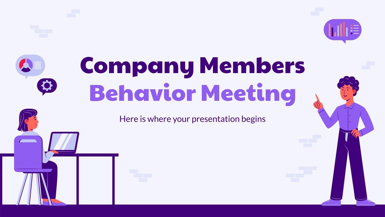 Company Members Behavior Meeting | Google Slides & PPT
