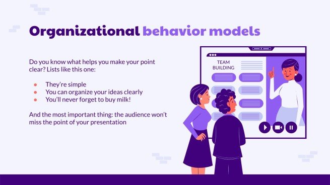 Company Members Behavior Meeting | Google Slides & PPT