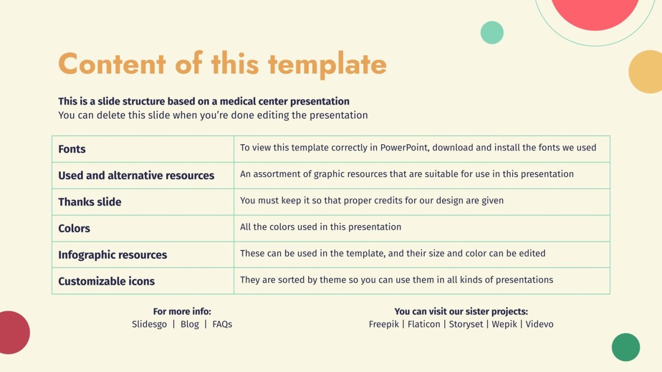 Speech Therapy Healthcare Center | Google Slides & PPT