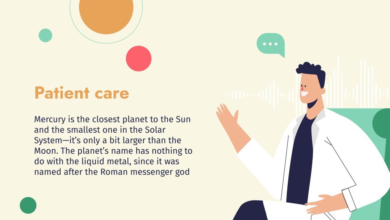 Speech Therapy Healthcare Center | Google Slides & PPT