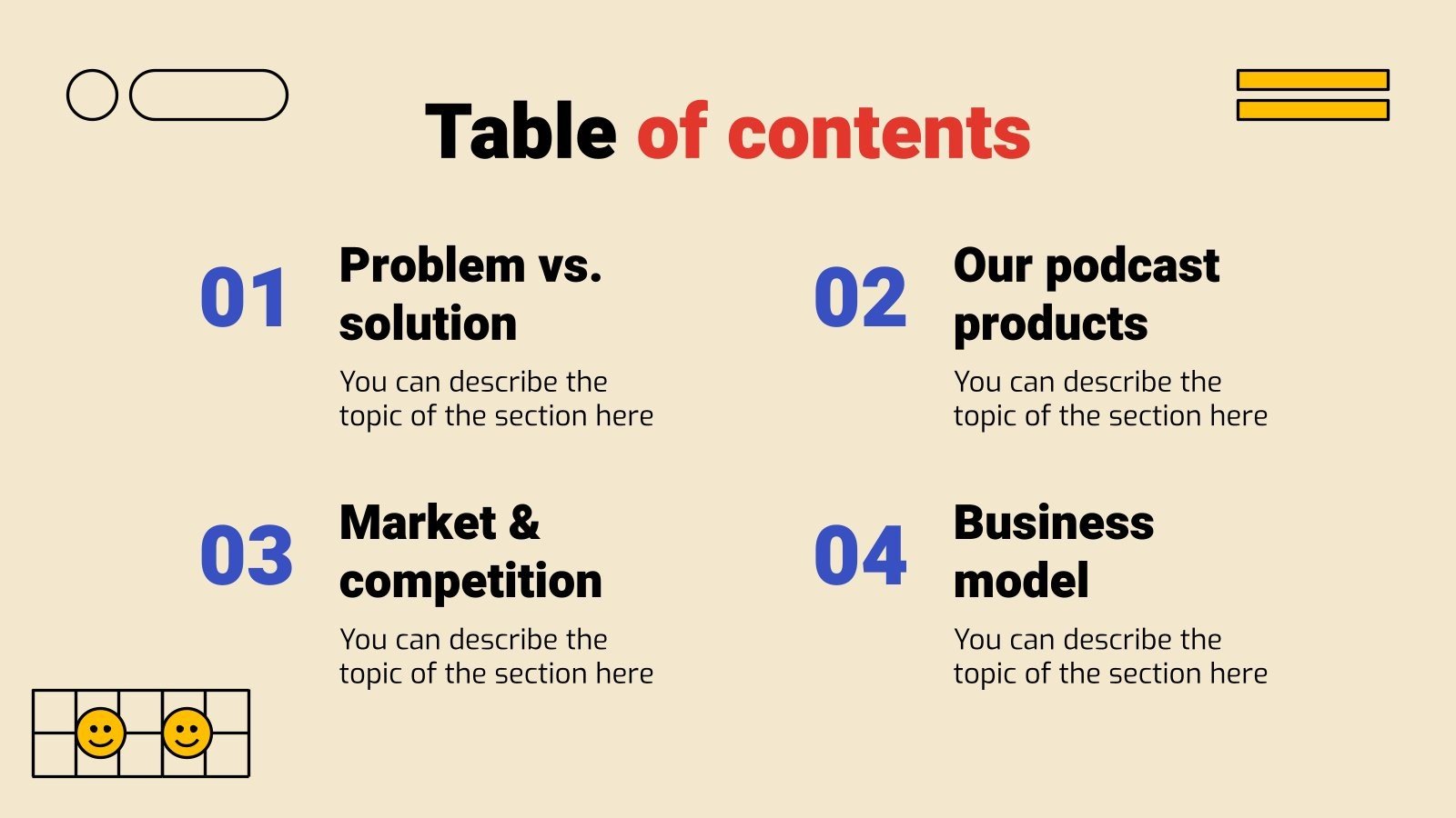 Indian Talk Show Podcast Pitch Deck | Google Slides & PPT