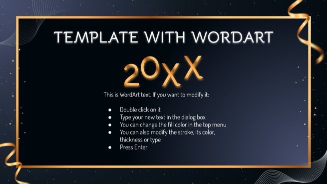 Happy New Year's Day | Google Slides and PowerPoint Template