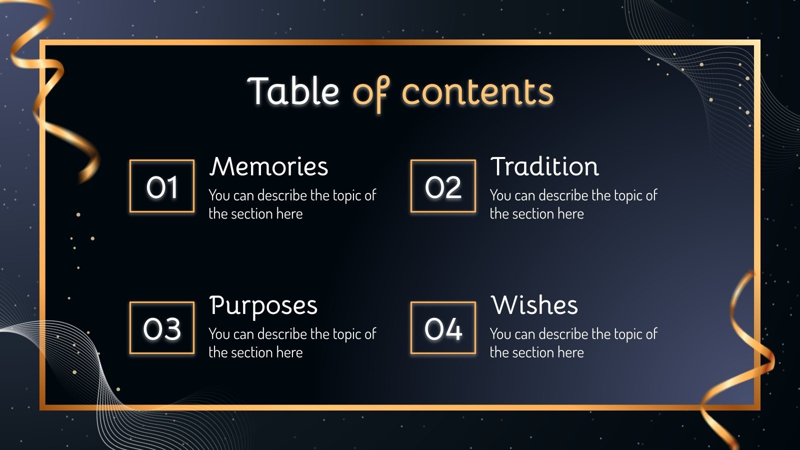 Happy New Year's Day | Google Slides and PowerPoint Template