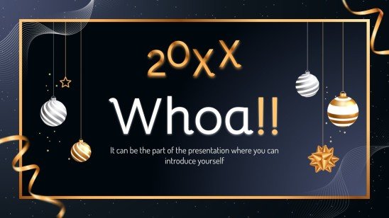 Happy New Year's Day | Google Slides and PowerPoint Template