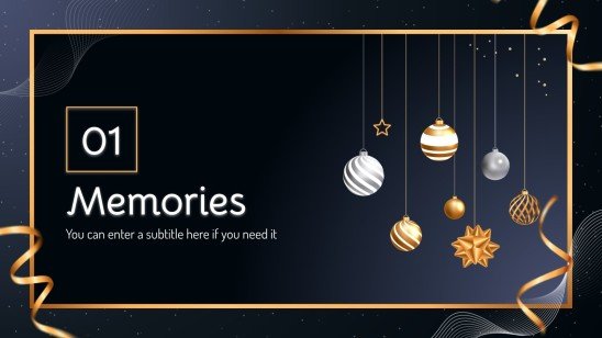 Happy New Year's Day | Google Slides and PowerPoint Template