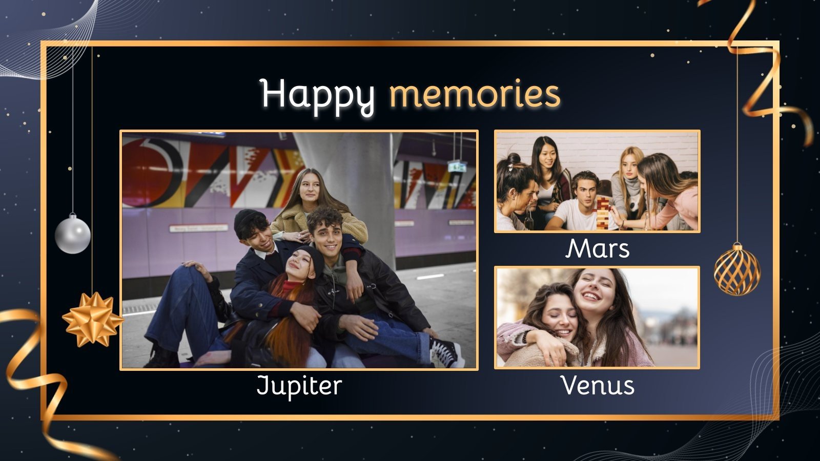 Happy New Year's Day | Google Slides and PowerPoint Template