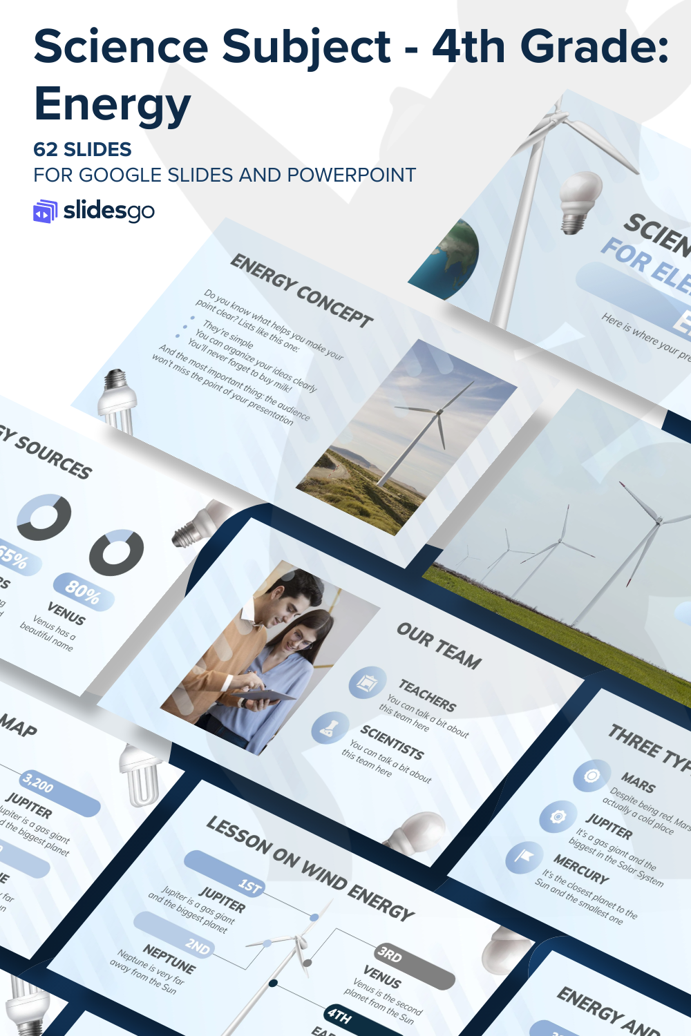 Science Subject for Elementary: Energy | Google Slides & PPT