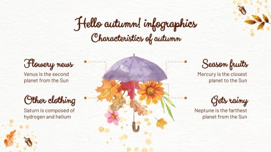 Hello Autumn! Infographics | Google Slides and PowerPoint