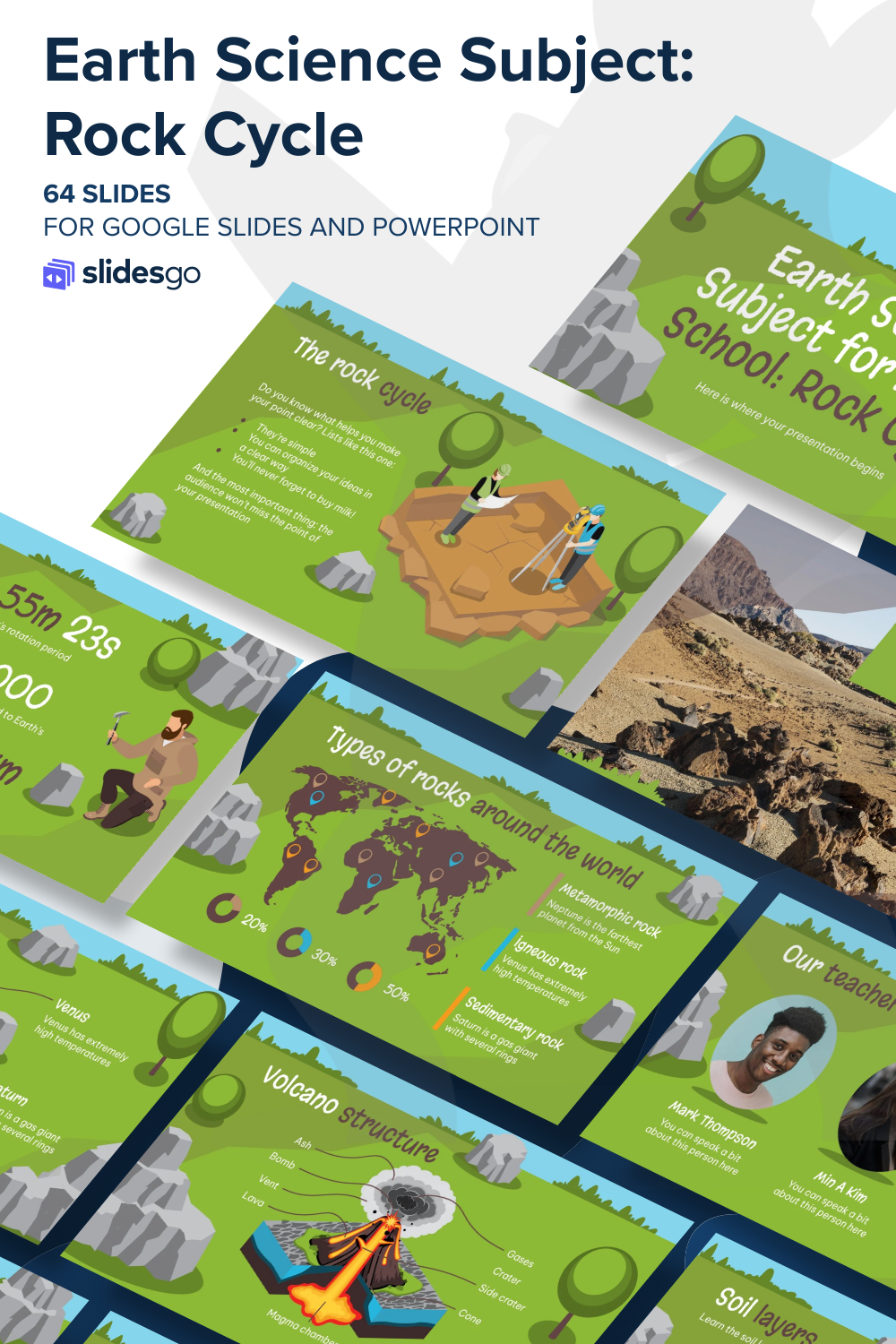 Earth Science for Middle School: Rock Cycle | Google Slides
