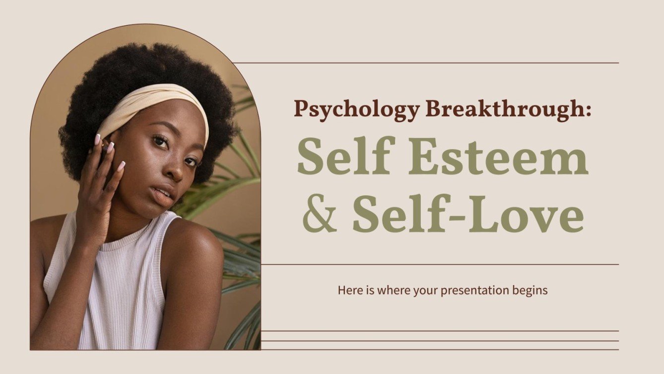 Psychology Breakthrough: Self Esteem | Google Slides & PPT