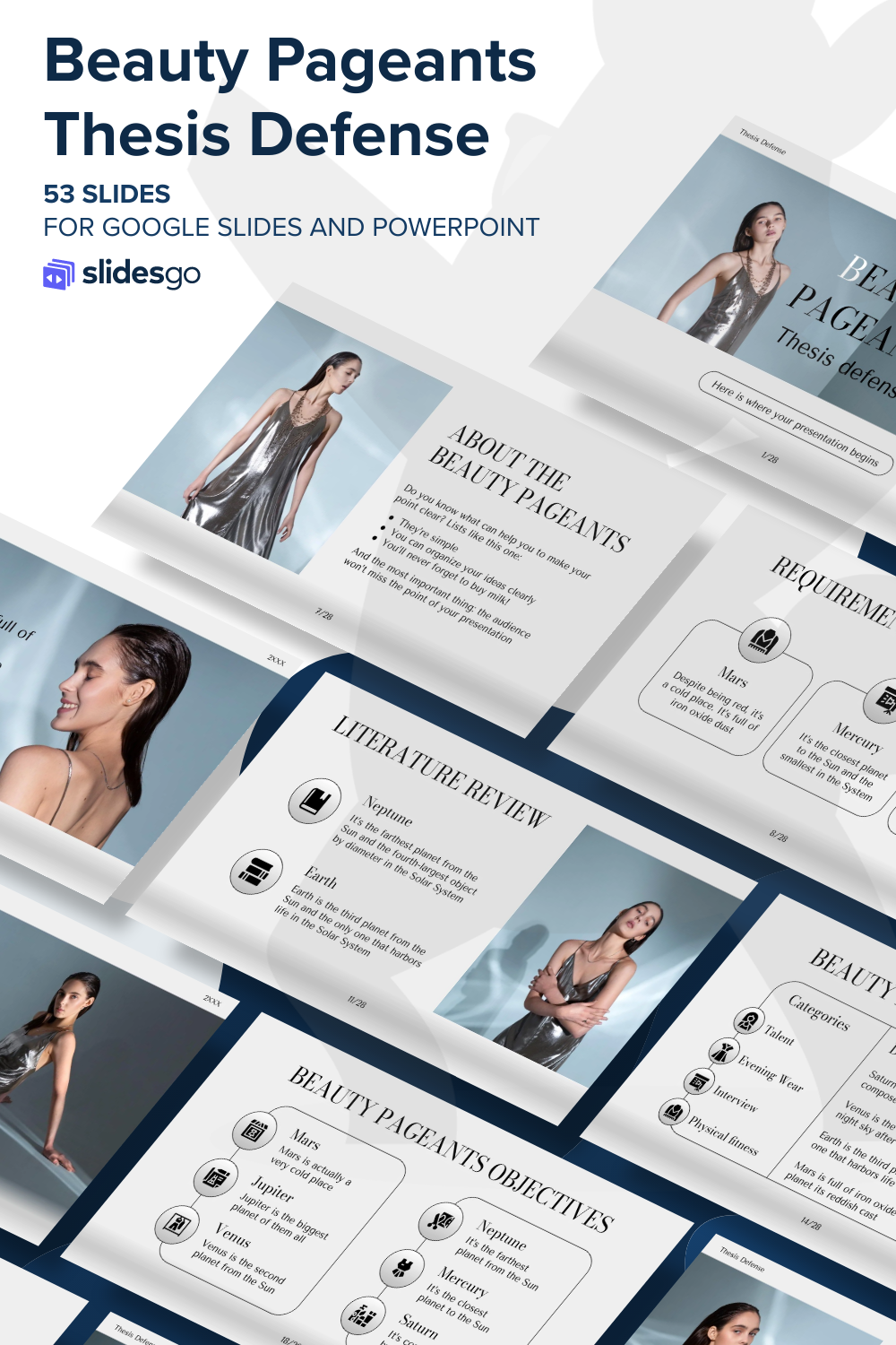 Beauty Pageants Thesis Defense | Google Slides & PPT