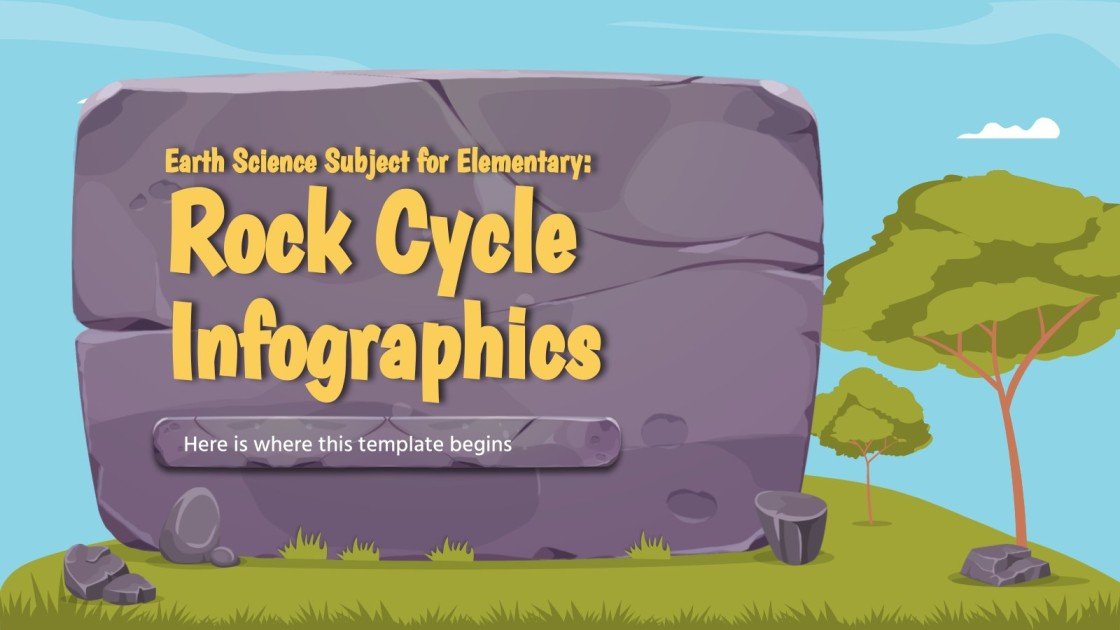 Earth Science for Elementary: Rock Cycle Infographics